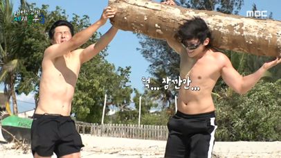 환상의 호흡을 자랑하는 운동 메이트! 기안84X덱스의 인터벌 트레이닝🏋🏼‍♂️, MBC 231210 방송 | 네이트 TV