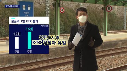 선거의 해′′ KTX 정차역 경쟁도 치열 | 네이트 TV