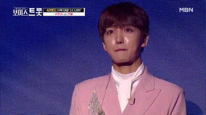 선율의 눈가에 글썽이는 눈물ꌩ⎼ꌩ, 손헌수 vs 선율 결과 발표 MBN 200904 방송 | 네이트 TV