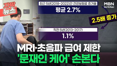 [자막뉴스] MRI·초음파 급여 제한, '문재인 케어' 손본다ㅣ이슈픽 | 네이트 TV