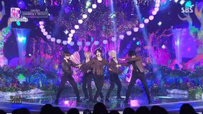 TOMORROW X TOGETHER - INTRO + Sugar Rush Ride | SBS 230129 방송 | 네이트 TV