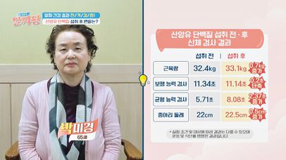 [전격 검증🧐] 2주간 산양유 단백질 섭취 후 변화는? | JTBC 240523 방송 | 네이트 TV