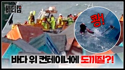 🚨바다로 쏟아진 컨테이너들🚨 도끼로 침몰시켜라! | JTBC 250227 방송 | 네이트 TV