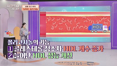 혈관질환 예방에 좋은 사탕수수 추출물 '폴리코사놀' | JTBC 221108 방송 | 네이트 TV