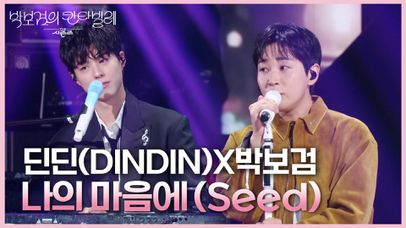 딘딘(DINDIN)X박보검 - 나의 마음에 (Seed) | KBS 250418 방송 | 네이트 TV